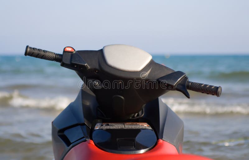 Jet-ski close-up stock photo. Image of ocean, closeup - 5734772