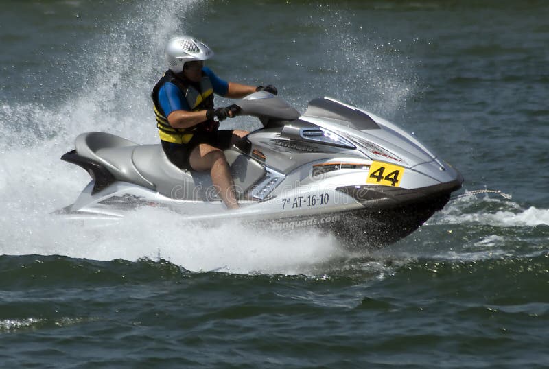 Jet Ski Driver during the Race-1 Editorial Photo - Image of hobbies ...
