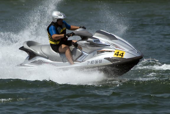 Jet Ski Driver during the Race-1 Editorial Photo - Image of hobbies ...