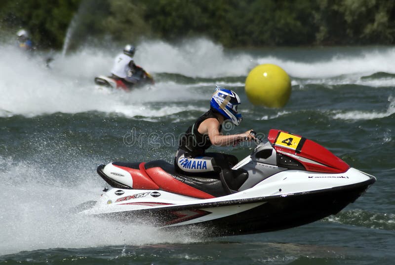 Jet Ski Driver during the Race-2 Editorial Photo - Image of leisure ...