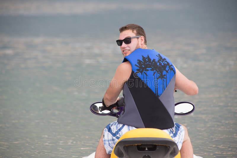 Jet Ski stock photo. Image of jumping, boating, male - 41548408