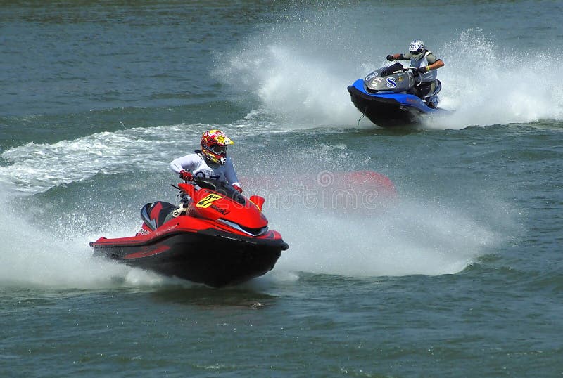 Jet Ski Race-5 editorial photography. Image of moving - 10560937