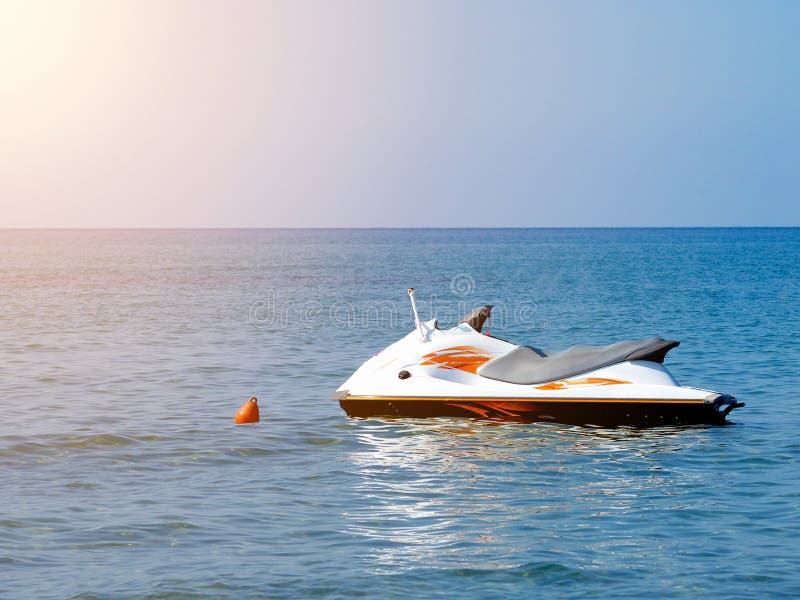 Jet ski on water stock image. Image of vacation, water - 191712909