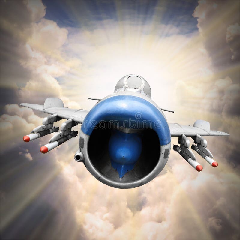 The jet. stock illustration. Illustration of classic - 43274140