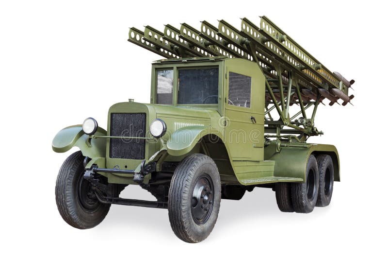 Jet System of Volley Fire during Second World War Stock Photo - Image ...