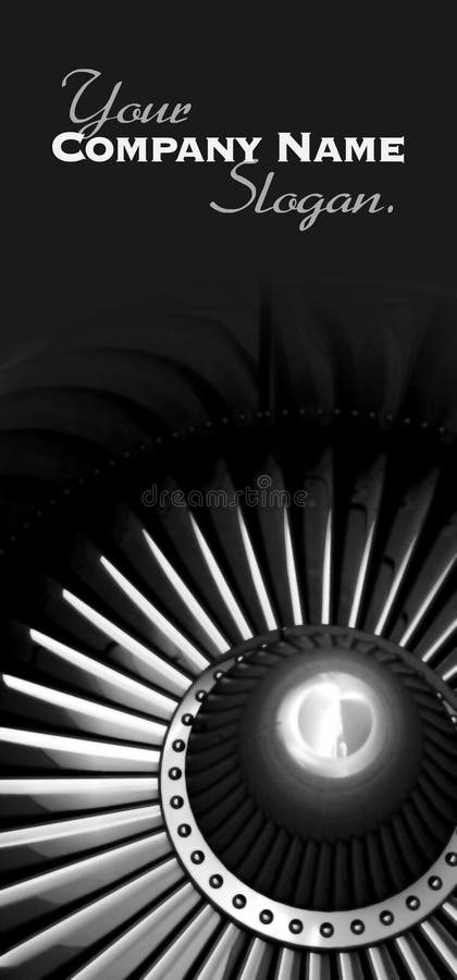 Jet turbine slogan stock illustration. Illustration of motor - 62247343
