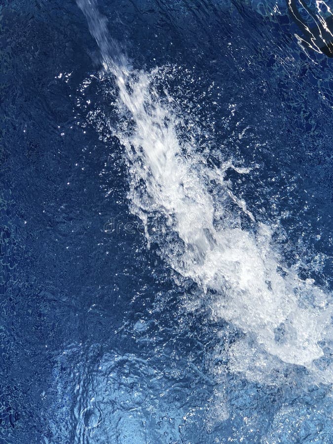 Jet of water stock image. Image of water, swimming, pool - 123475967