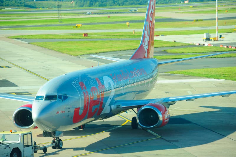 Jet2 Boeing 737 editorial image. Image of pushed, airline - 21876200