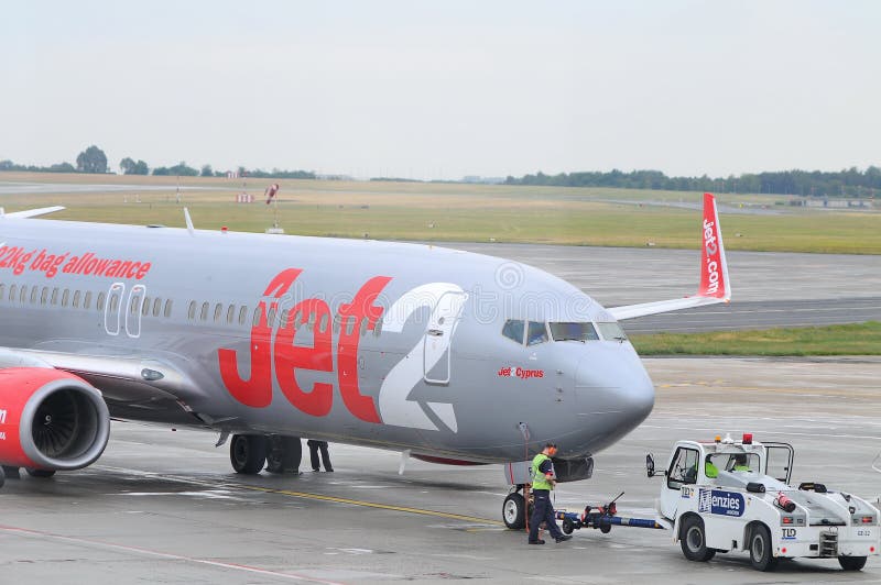 Jet2 cheap flight editorial stock photo. Image of england - 20369118