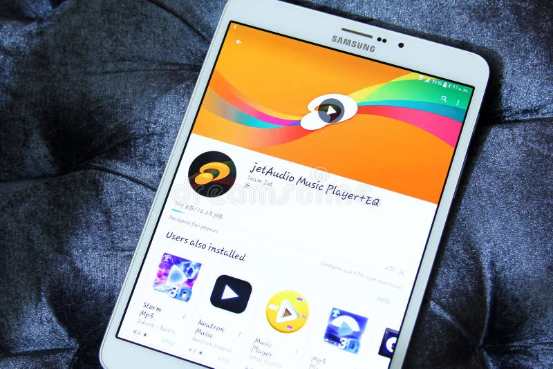 Jetaudio music player app editorial stock image. Image of mind - 89752744