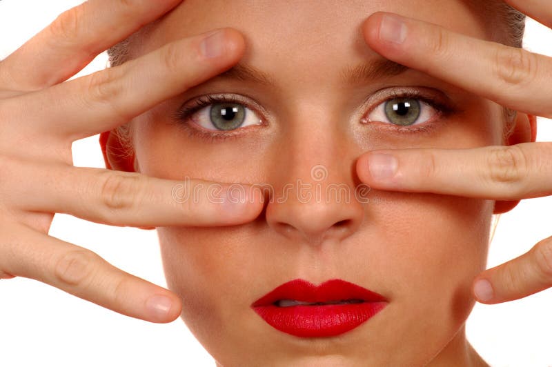 Jetez Un Coup D'oeil Un Huer Photo stock - Image du occasionnel ...