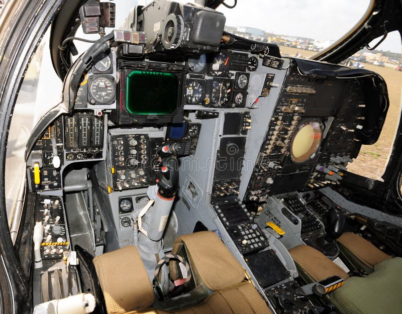 Fighter Jet Cockpit Controls