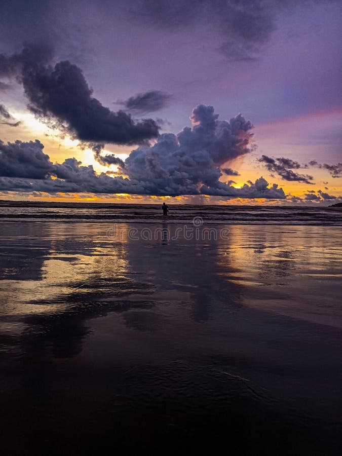 Jetis Beach, Kebumen Regency, Central Java, Indonesia Stock Photo ...
