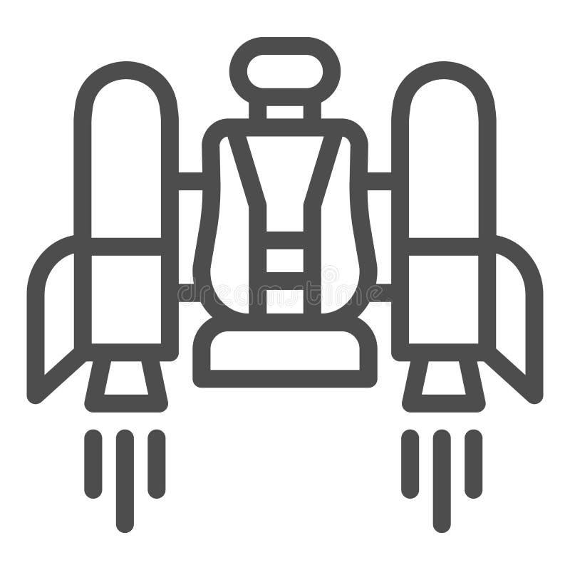 Jetpack Clipart Black And White