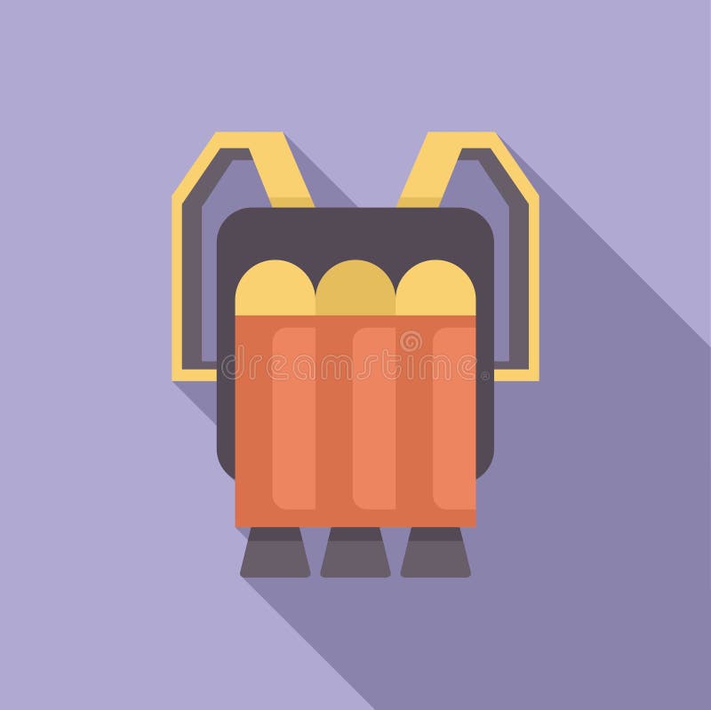 Jetpack with Three Turbines Launching Upward with Long Shadow Stock ...