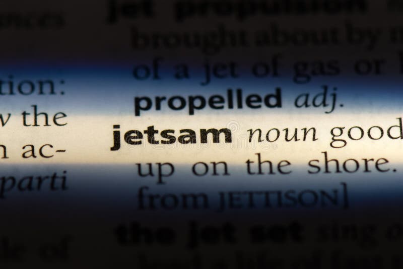 Jetsam stock image. Image of page, info, writing, isolated - 126533751