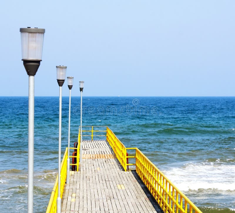Jetty stock image. Image of resort, summer, boat, jetty - 15957547