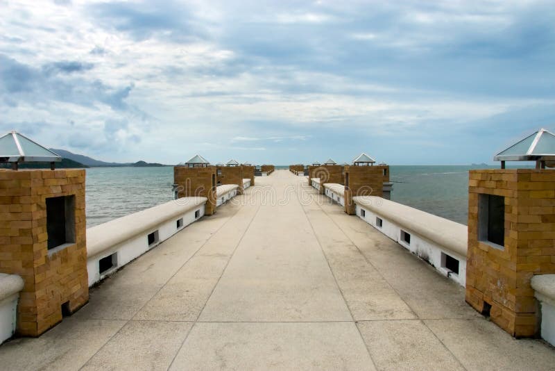 Jetty Bridge stock photo. Image of horizontal, nature - 12509680