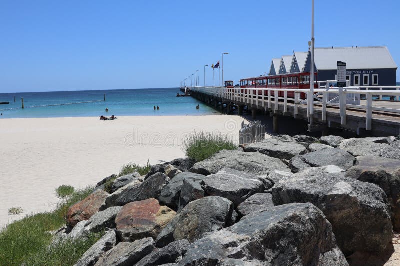 Jetty stock photo. Image of australia, busselton, jetty - 359618760