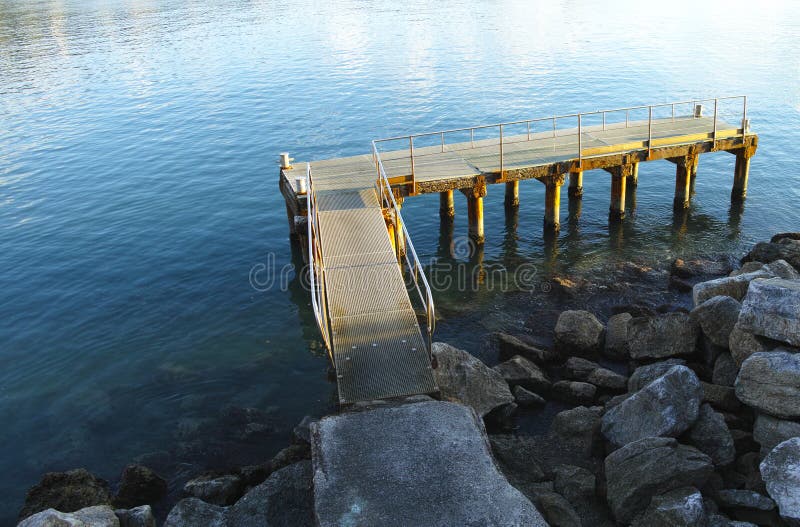 Jetty stock image. Image of water, sunrise, dusk, peaceful - 63178193