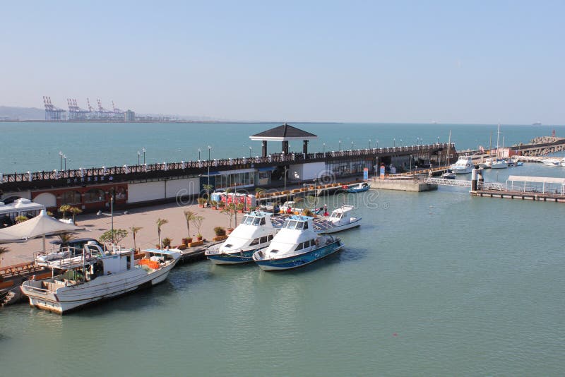 Jetty Harbour stock photo. Image of taiwan, beautiful - 190571628