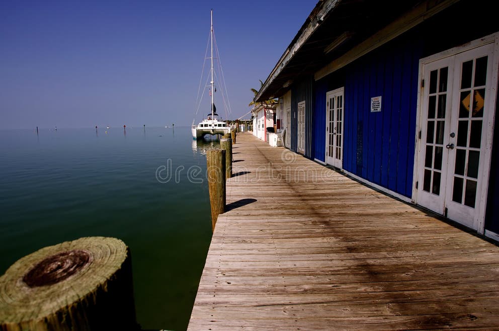 Jetty key west stock photo. Image of travel, lagoon, florida - 6802788