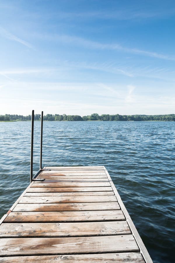Jetty on a Lake stock image. Image of plank, idyll, nature - 32911057
