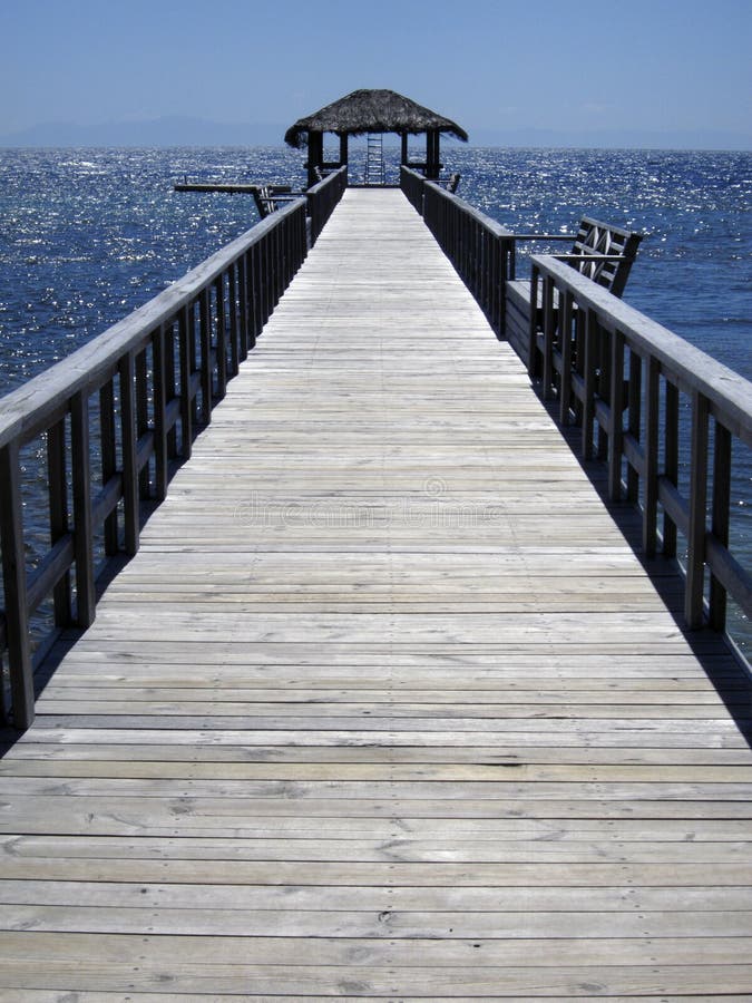 Jetty or pier stock image. Image of lonely, marine, vacation - 18346313