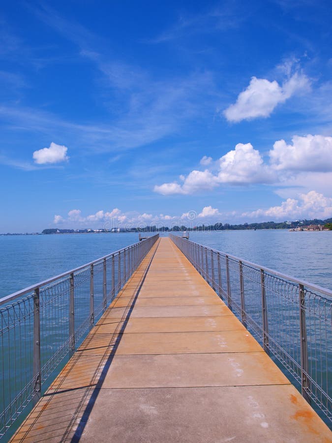 Jetty Point of View stock image. Image of view, island - 19575639