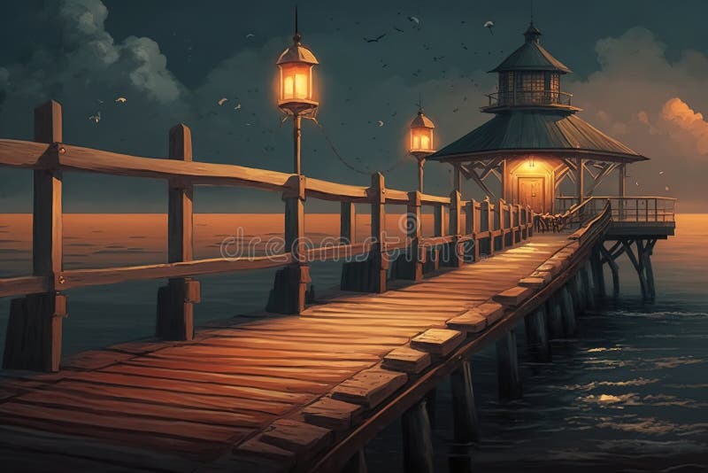 Bridge To Jetty Stock Illustrations – 33 Bridge To Jetty Stock ...