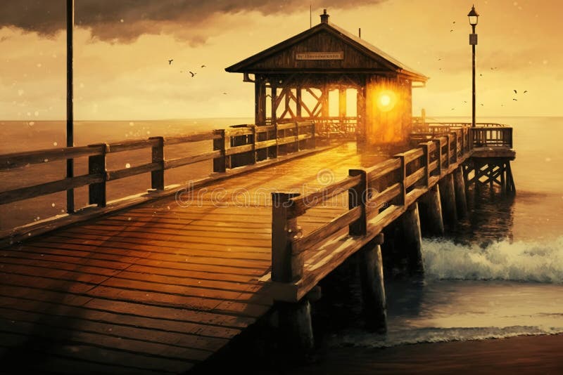Bridge To Jetty Stock Illustrations – 33 Bridge To Jetty Stock ...