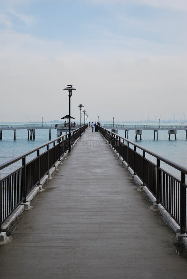 Jetty Walk stock image. Image of bridge, leisure, outdoor - 11917491