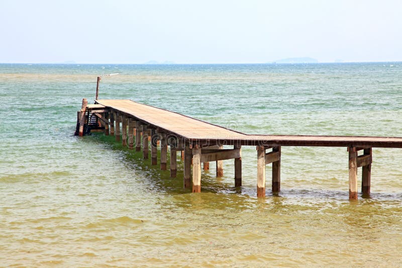 Jetty walkway pier stock image. Image of path, peaceful - 19244567