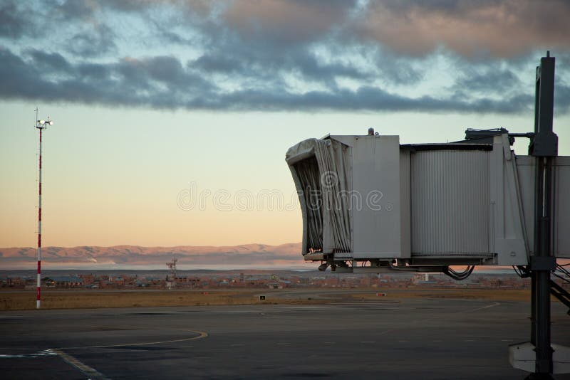 Jetway stock image. Image of vacation, ramp, jetway, bolivia - 20765891