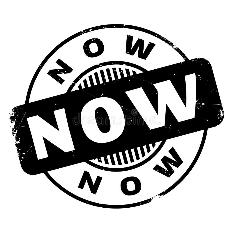Jetzt Stempel vektor abbildung. Illustration von dringlichkeit - 87261015