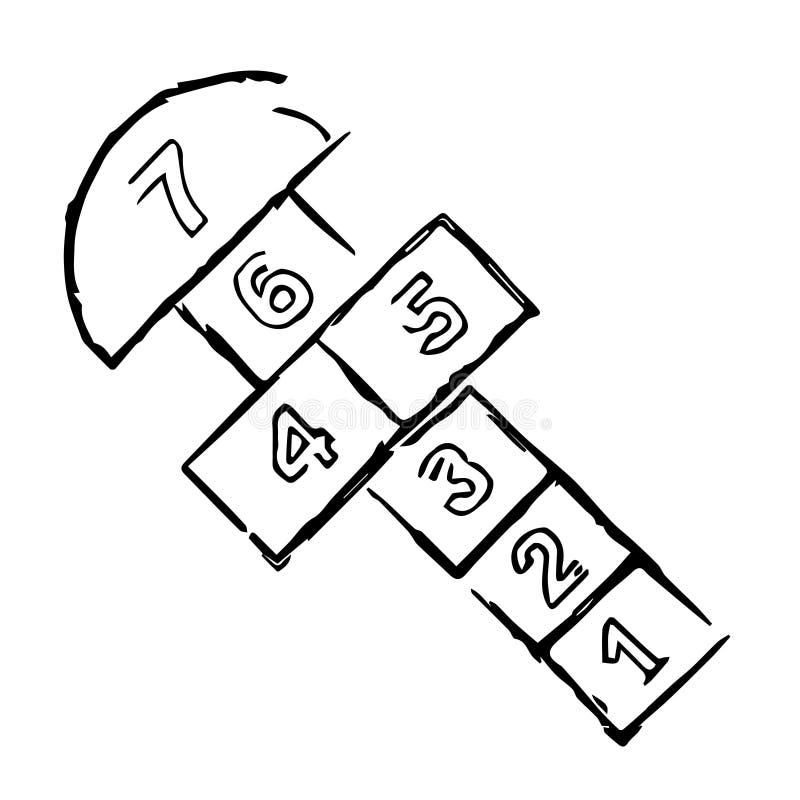 Marelle Stock Illustrations, Vecteurs, & Clipart – (284 Stock ...