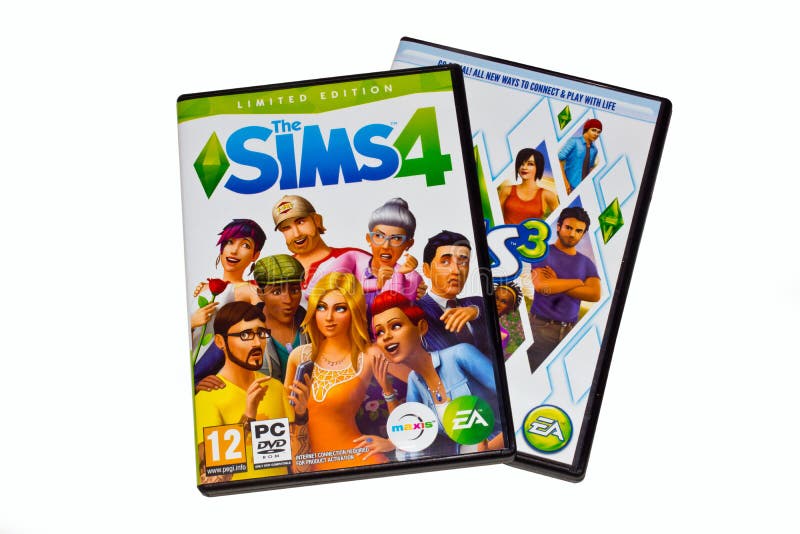 Jeu de Sims 4 image éditorial. Image du cadre, initial - 63577200