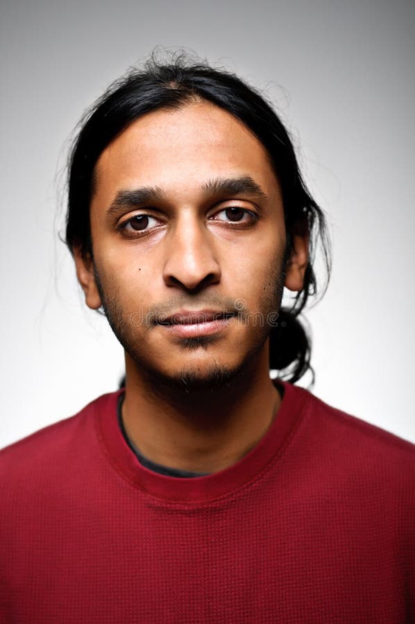 Homme Ethnique Indien Dans Le Profil Photo stock - Image du caucasien ...