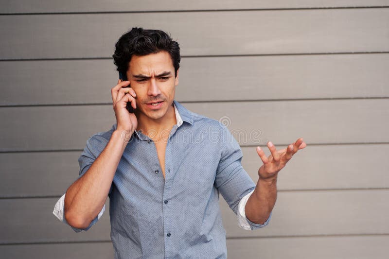 Jeune Homme D'affaires Latino Frustré Image stock - Image of affaires ...
