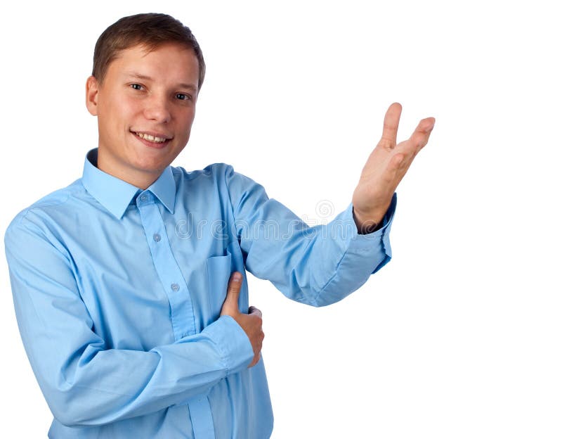 Jeune Homme Satisfaisant D'affaires Image stock - Image du confiant ...