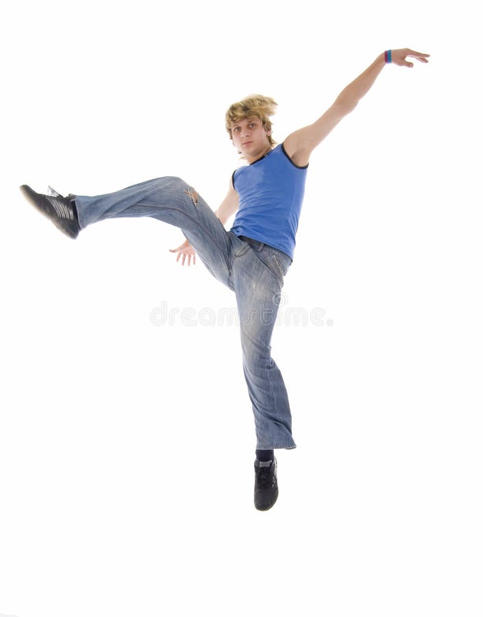 Jeune Homme De Mode De Danse Moderne Image stock - Image du humain ...