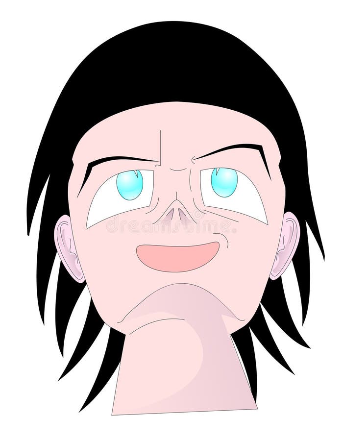 Jeune velu illustration stock. Illustration du regarder - 11380799