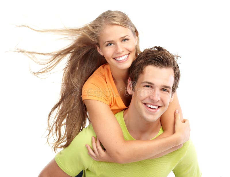 Jeunes Couples Dans Lamour Image Stock Image Du Drôle Dater 15403739