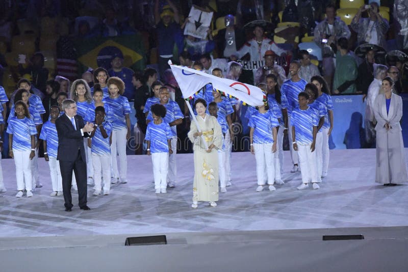 Jeux Olympiques Rio 2016 photographie éditorial. Image du fleuve ...