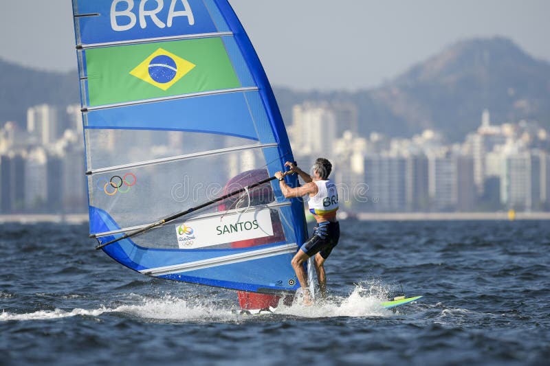 Jeux Olympiques Rio 2016 photographie éditorial. Image du marin - 93618407