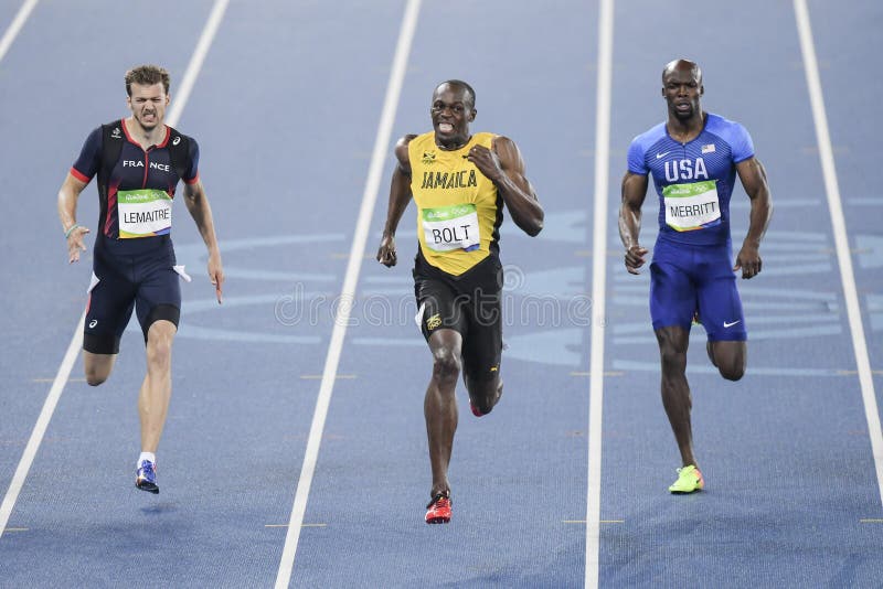 Jeux Olympiques Rio 2016 photo éditorial. Image du athlétisme - 98576261