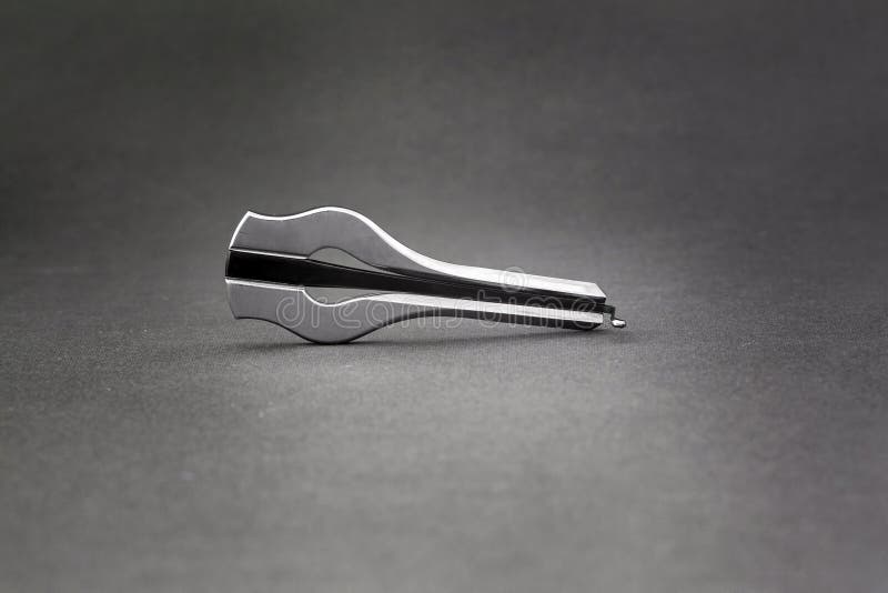 Jew`s Harp on Grey Background. Stock Image - Image of white ...