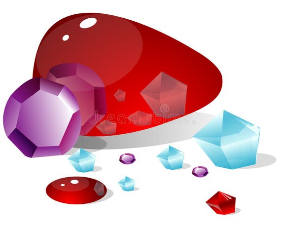 Jewel Objects Stock Illustrations – 3,117 Jewel Objects Stock ...