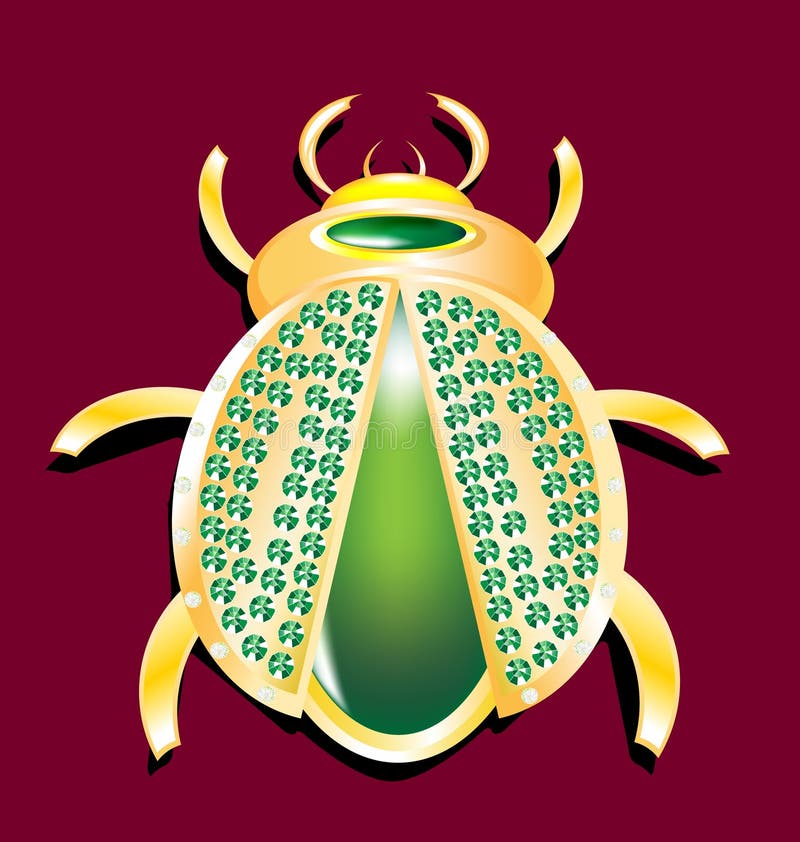 Jewel Beetle stock photo. Image of invertebrate, creepy - 3384492
