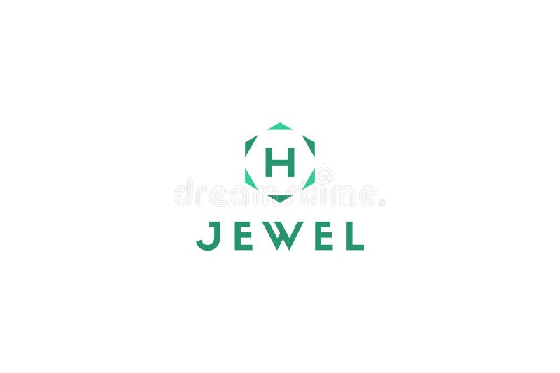 Jewel logo design solution stock vector. Illustration of mark - 318986505